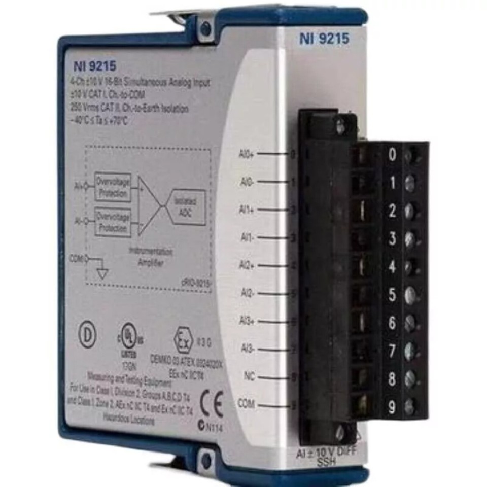 NEW National Instruments NI9215 NI-9215 4-Channel C Series Voltage ...