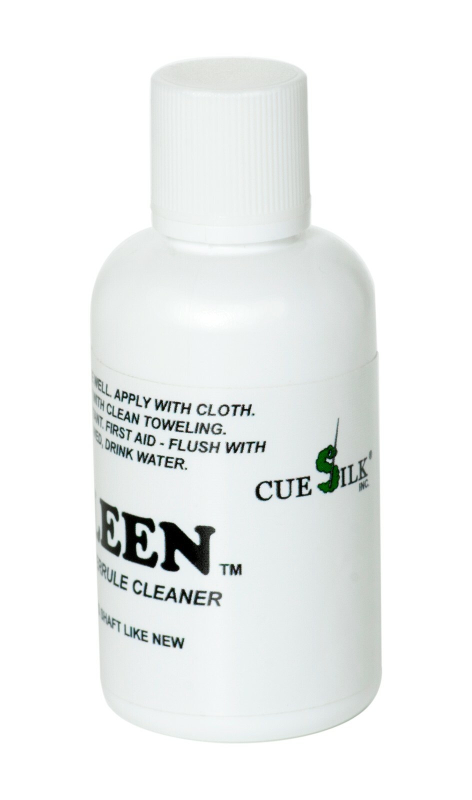 Cue Silk Sil Kleen Pool Cue Shaft and Ferrule Cleaner 1 oz - AUTHORIZED ...
