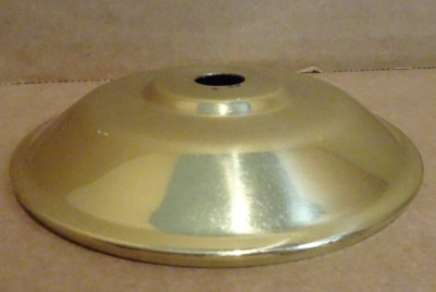 Polished Brass Lamp Cap or Bobeche 3 1/8 Cap Multiple Avail | eBay