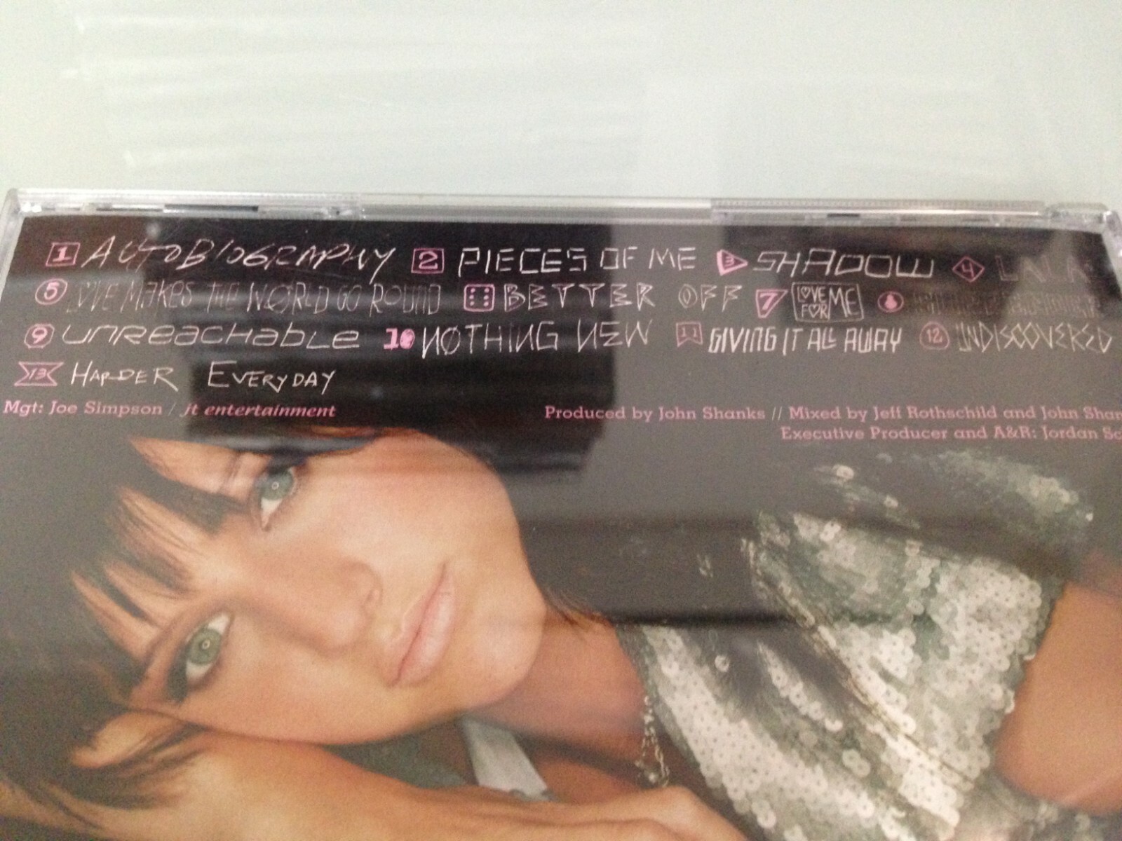 ASHLEE SIMPSON - AUTOBIOGRAPHY CD (GC) PIECES OF ME, BETTER OFF, SHADOW ...