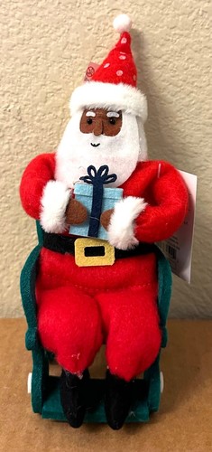 Target Wondershop 2023 African American Santa in Wheelchair - NWT | eBay