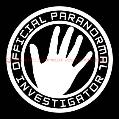 "OFFICIAL PARANORMAL INVESTIGATOR" sci fi,ghost hunter,ufo,bigfoot ...