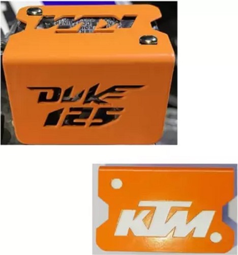 Orange Disc Oil Reservoir Cover for KTM DUKE 200 | eBay