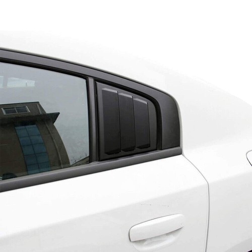For Dodge Charger 11-23 Black Body Side Window Cowl Louvers Air Vent ...
