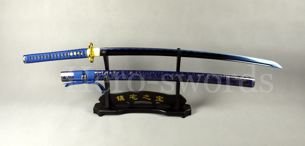 Handmade Special Blue 1095 High Carbon Steel Japanese Samurai Katana ...