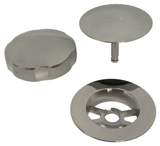 Kohler PureFlo Rotary Turn Bathtub Drain Stopper Chrome R4 for sale ...