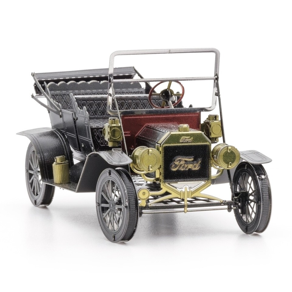 Fascinations Metal Earth 1908 FORD MODEL T (Dark Green) 3D Steel DIY ...
