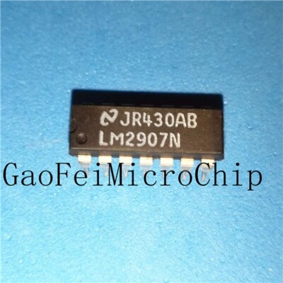 2PCS NEW LM2907N LM2907 LM29O7N DIP-14 Voltage Frequency Converter IC ...