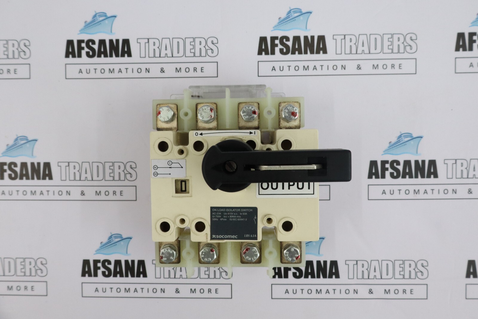 Socomec sirco lbs 63a load break switch 63a 4 pole 415 vac | eBay