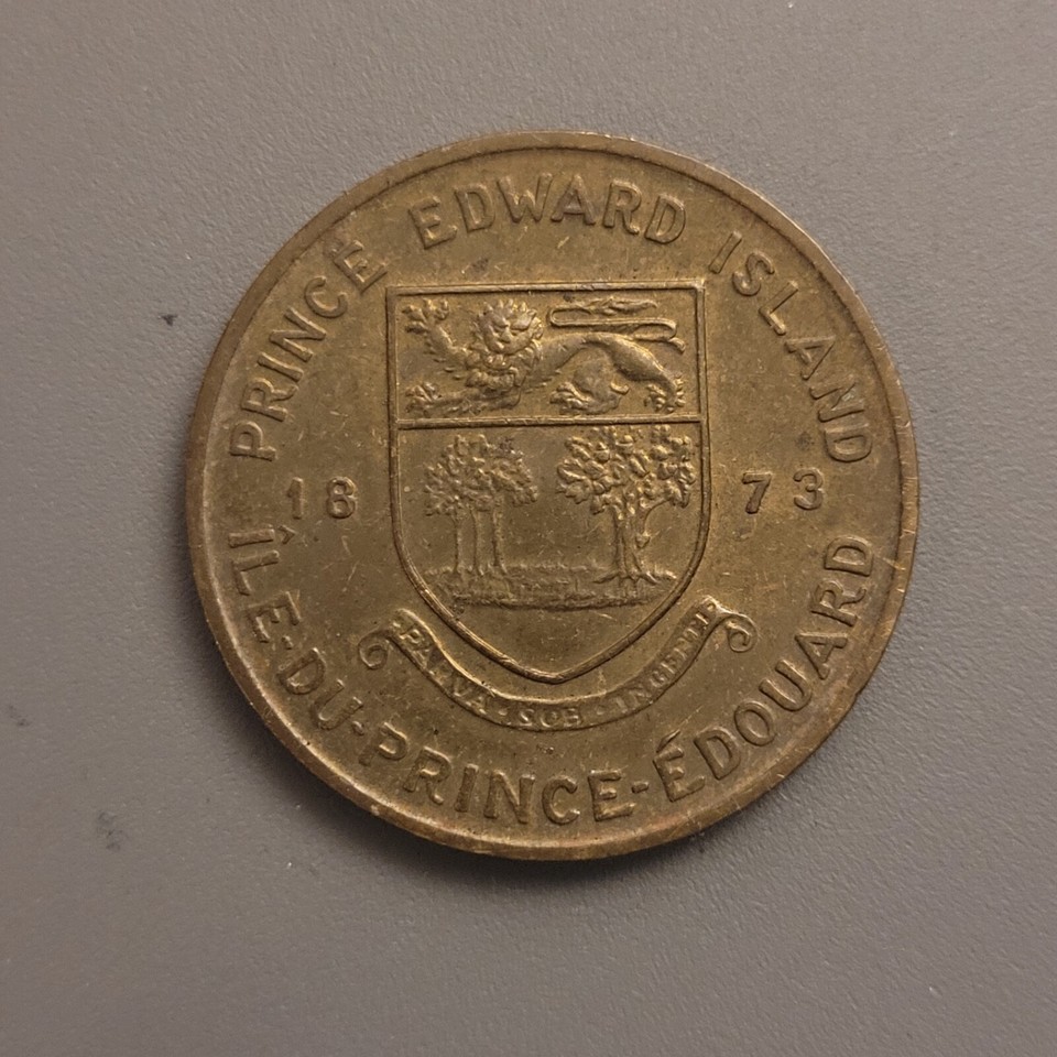 Vintage Prince Edward Island Token - Lady's Slipper - Sabot de La ...