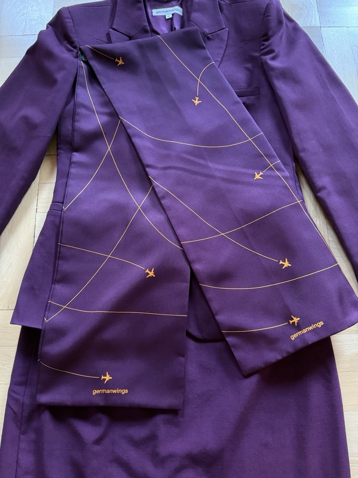 GERMANWINGS CABIN CREW FLIGHT ATTENDANT STEWARDESS COSTUME | eBay