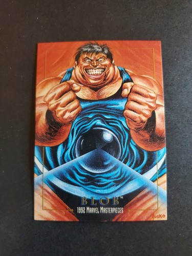 1992 SkyBox Marvel Masterpieces Blob #1 Base Card | eBay