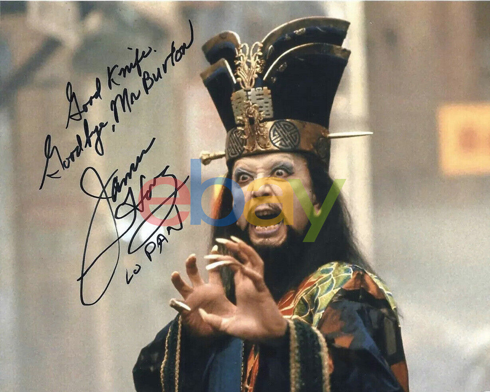 JAMES HONG signed 8x10 Photo LO PAN Big Trouble in Little China ...
