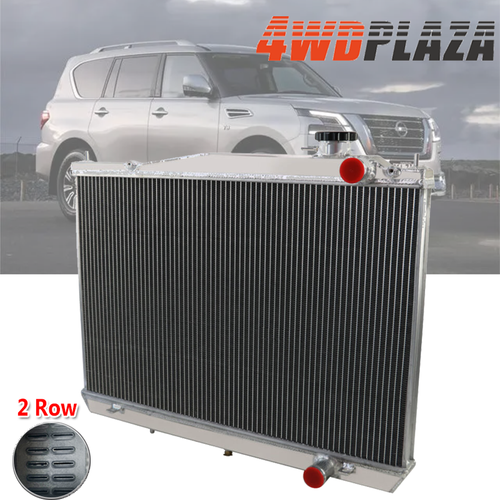 2 Row Radiator For 1997-2006 Nissan Navara D22 3.0L ZD30 3.0L Turbo ...