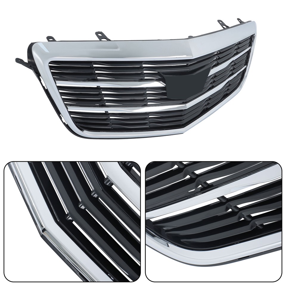 Chrome Plastic Front Upper Center Grille 22879627 Fit For Cadillac ATS ...
