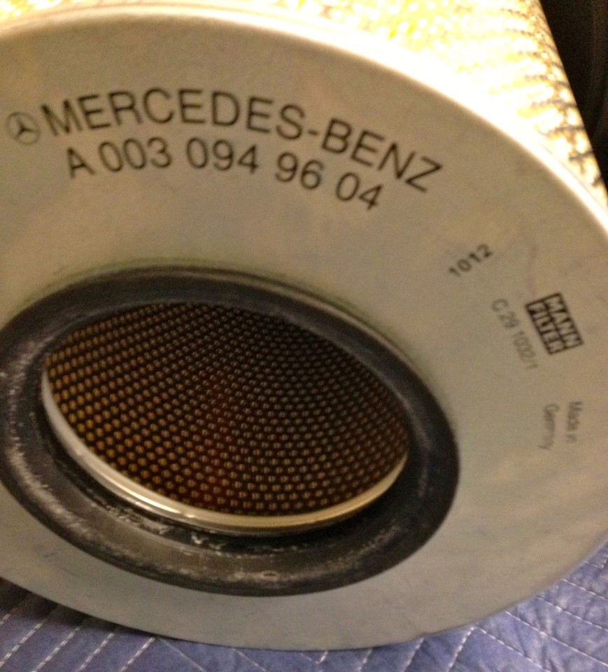 MANN Pico Air Filter / Intake Housing Mercedes Benz Diesel Engines A ...