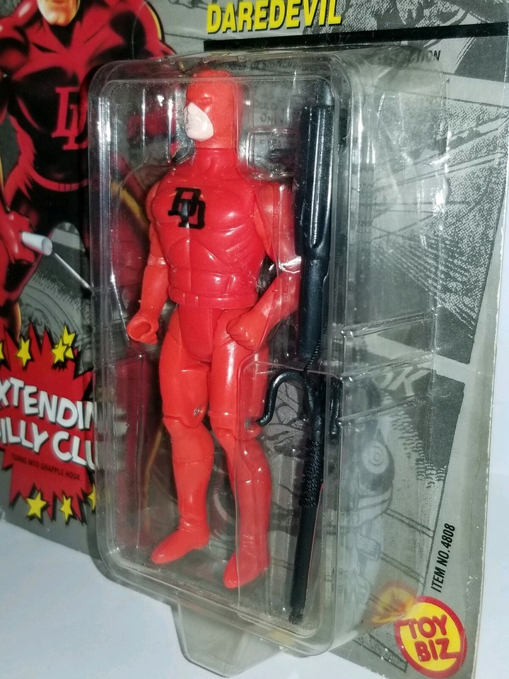 Daredevil Figure LOT 1990 Sealed Marvel Toybiz Daredevil + Daredevil ...