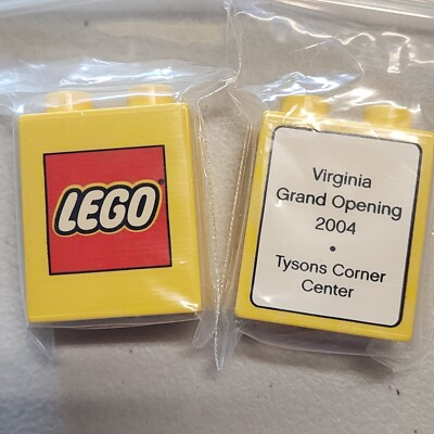 LOT OF 15 Lego Store Duplo Promo Brick Virginia 2004 Tysons Corner ...
