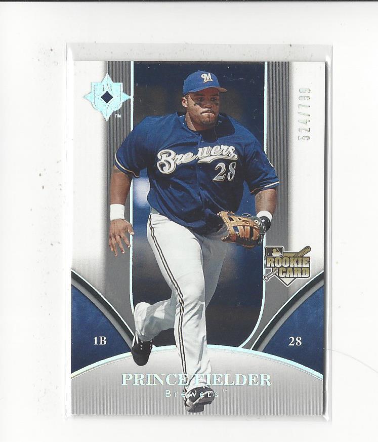 2006 Ultimate Collection #242 Prince Fielder RC Rookie Brewers /799 | eBay