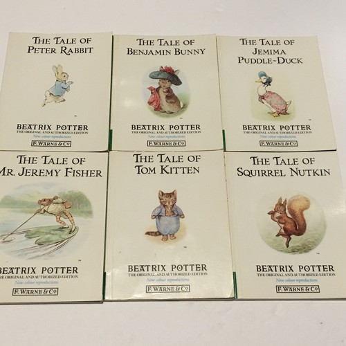 The Peter Rabbit Library by Beatrix Potter 1991 BP Mini Book Series 1-6 ...