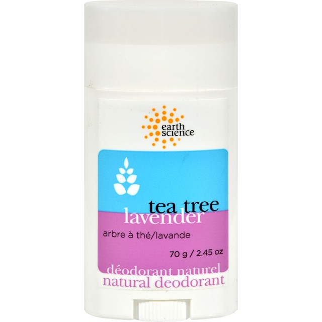 Earth Science Natural Deodorant Tea Tree Lavender 2.5 Oz 70 G for sale ...