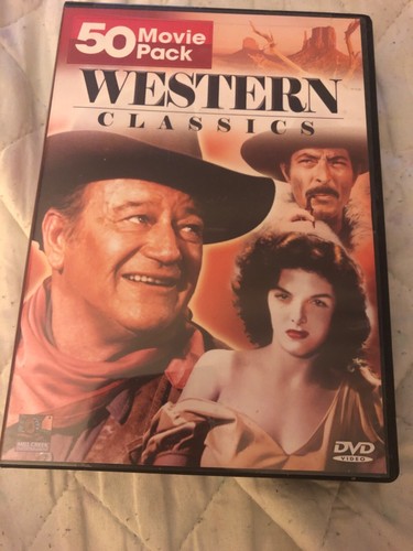 Western Classics Anniversary Edition DVD 50 Movies John Wayne Roy ...