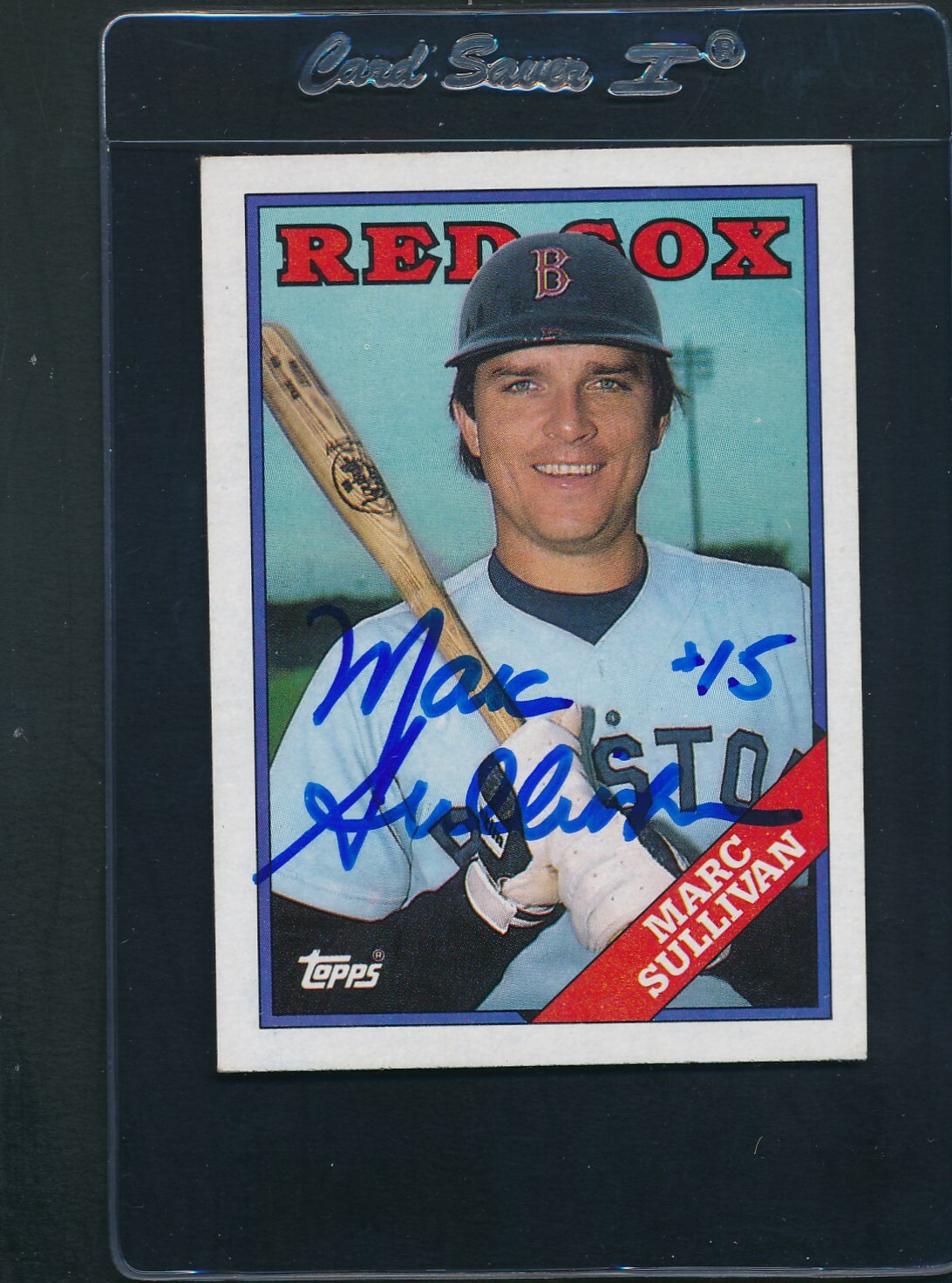 1988 Topps #354 Marc Sullivan Red Sox Signed Auto *E1574 | eBay