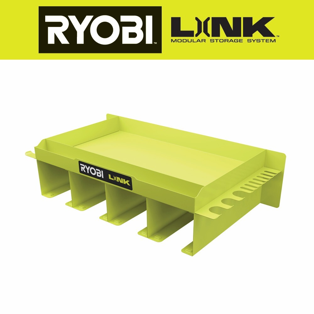 NEW! RYOBI LINK MODULAR STORAGE SYSTEM TOOL ORGANIZER SHELF (21” x 11 ...