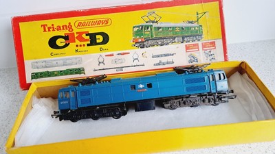 Triang R388 R351 EM2 twin pantograph | eBay