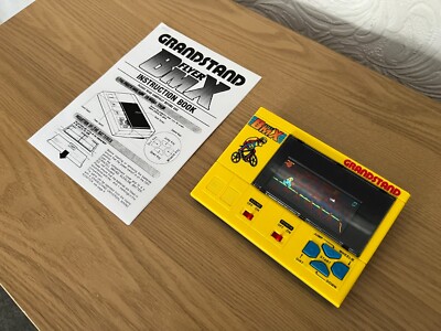 Grandstand BMX Flyer Vintage 1983 LCD Game - Working -💥🔥Huge Price ...
