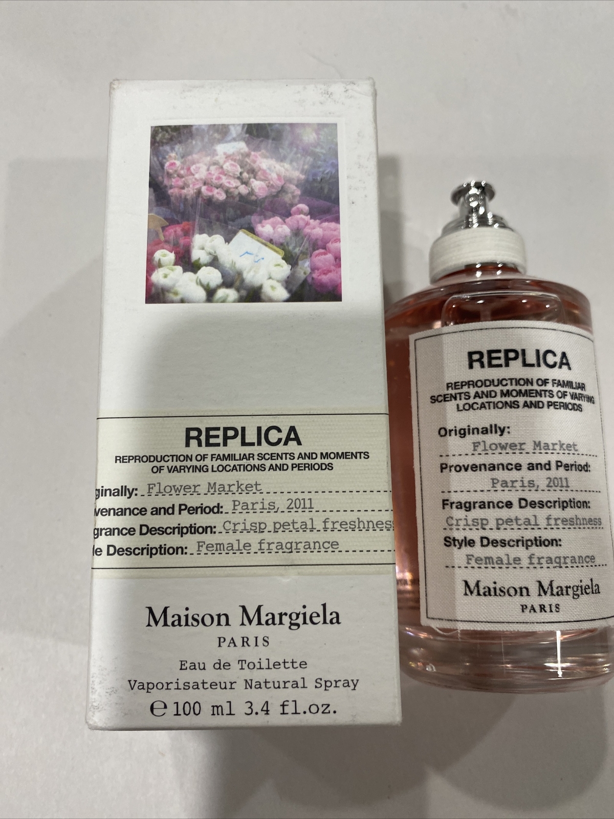 Maison Margiela Replica Flower Market 100ml 3.4oz EDT NEW IN BOX | eBay