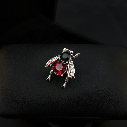Vintage Bee Rhinestone Brooch Trend Creative Insect Corsage Creative ...