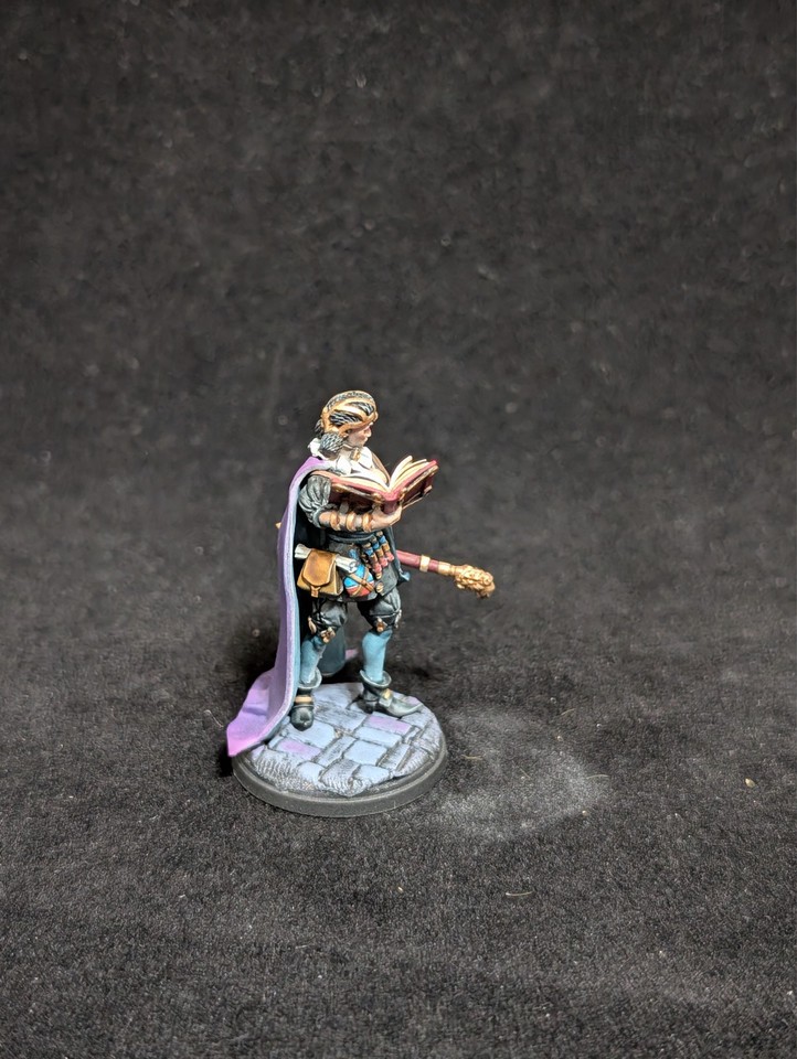Lady Elira Moonfire - Arcane Mage – Premium Hand-Painted Fantasy ...