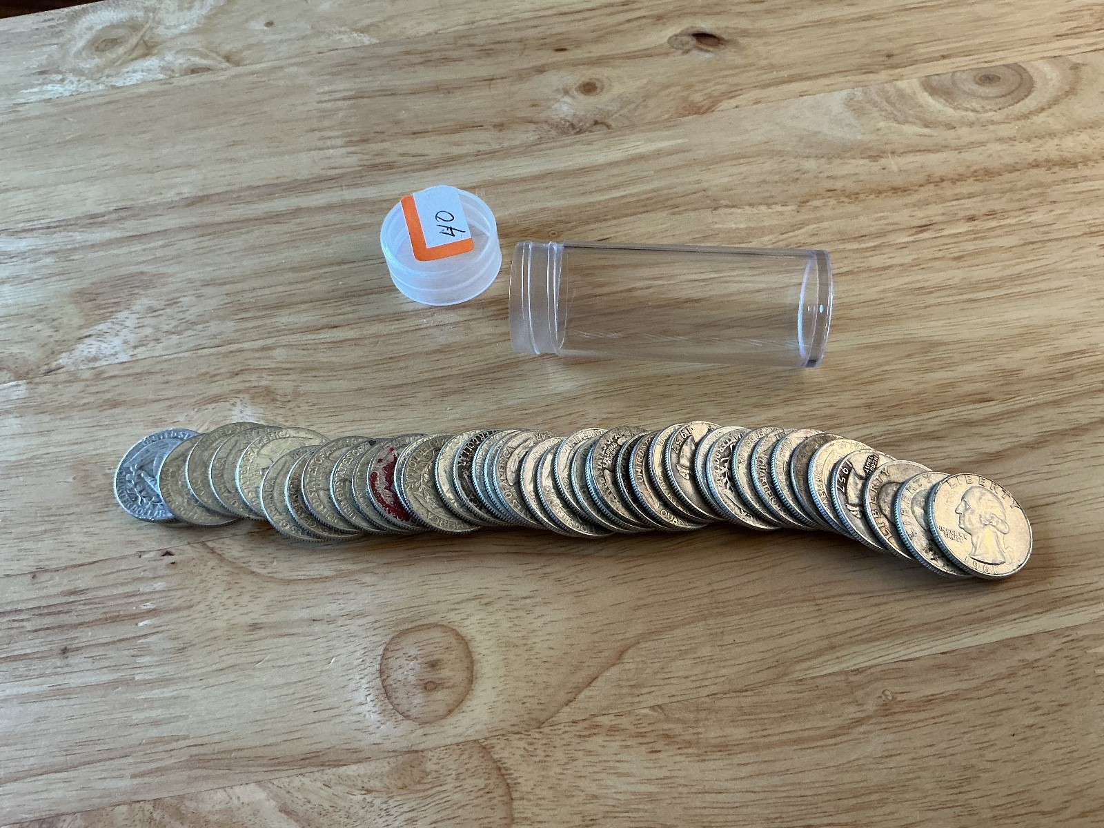 90% Silver Quarters - Roll of 40 - $10 Face Value All Dates Good | eBay