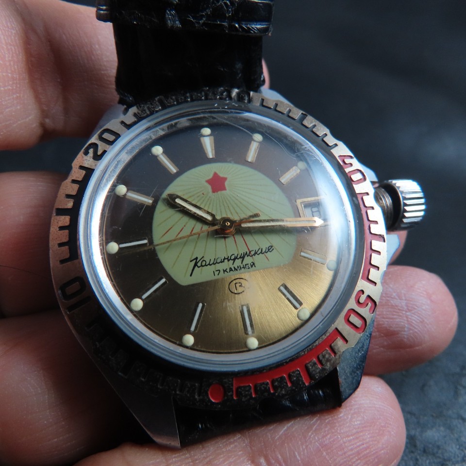 USSR CCCP Army Military Manual Men Watch (Need Service) | eBay