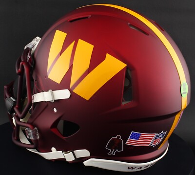 WASHINGTON COMMANDERS NFL Riddell Speed Full Size REPLICA Football ...