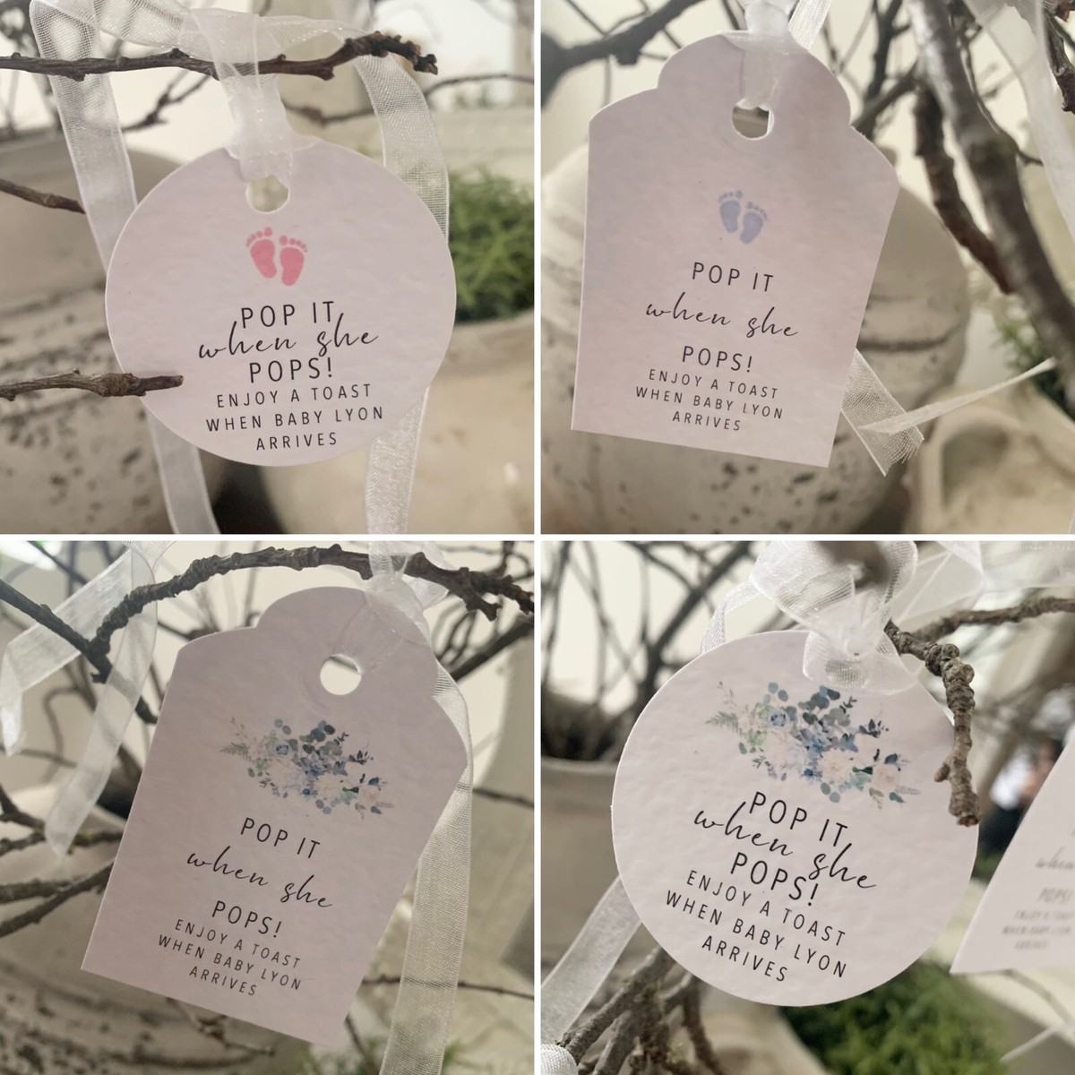 Label Baby Shower Ideas Rustic Floral Baby Shower Water Bottle Labels