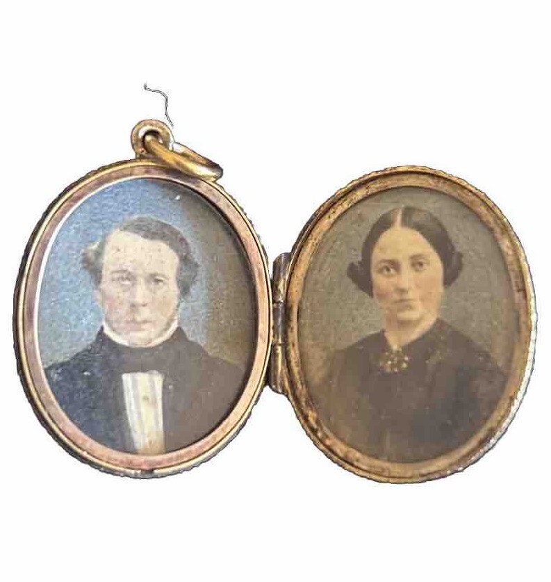 Antique 18 K Yellow Gold Pendant/locket, Circa 1870 | eBay