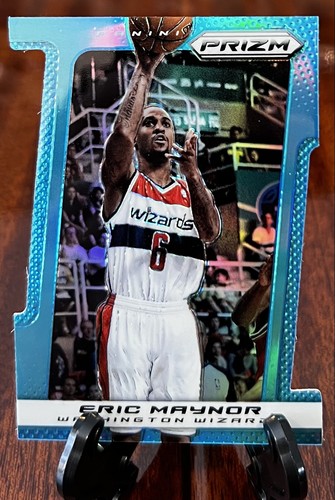 2013-14 Prizm #27 Eric Maynor Holo Light Blue Die Cut /199 Washington ...