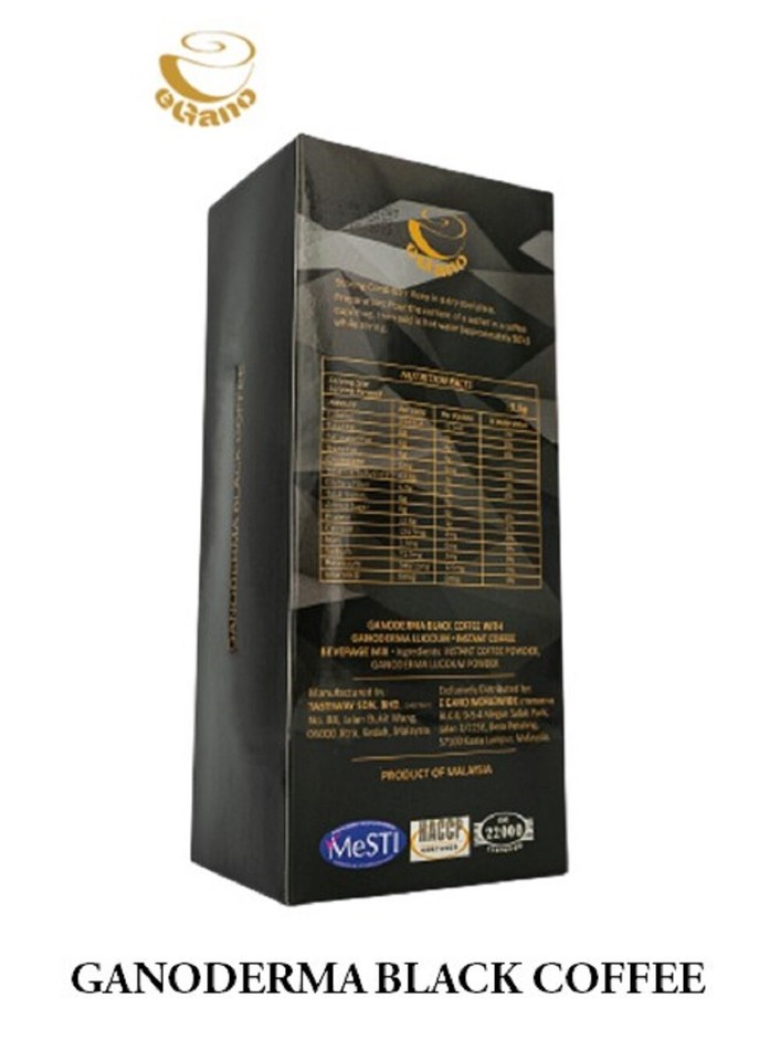 eGano 8 Box Premium Ganoderma Black Coffee Exp 2027 Expedited | eBay