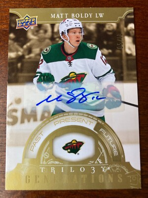 2022-23 Trilogy Matt Boldy Autograph Auto 05/10 | eBay