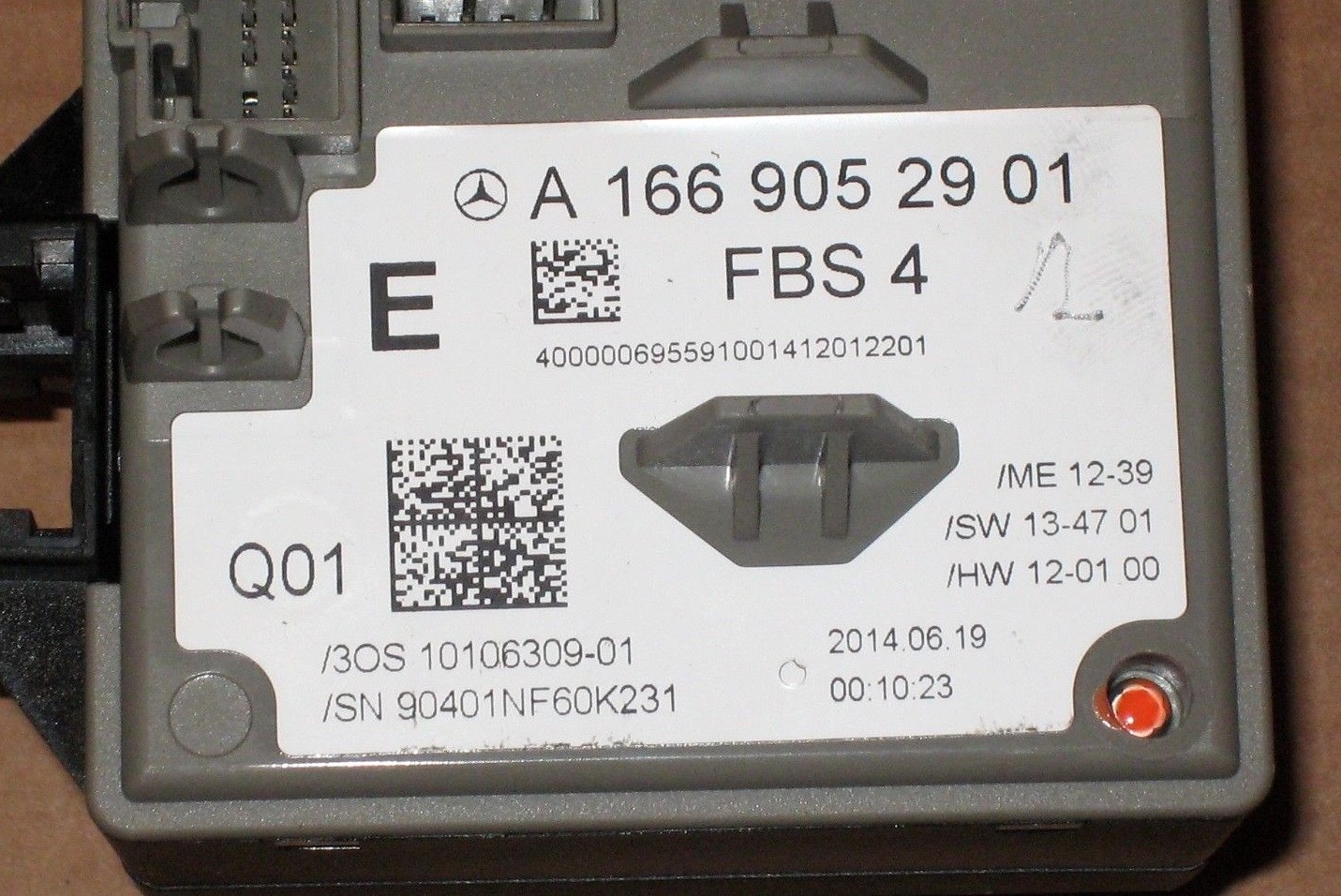 2016 2017 MERCEDES GLE350 GLE450 GLE63 IGNITION SWITCH, PART ...