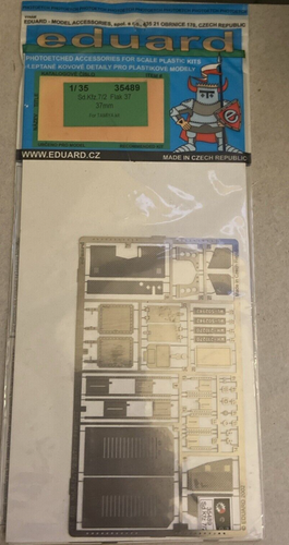 eduard 1/35 photoetched accessory 35489 Sd.Kfz. 7/2 Flak 37 37mm for ...