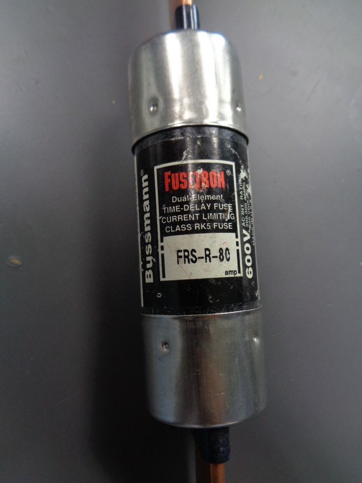 Nice Bussmann FRS-R-80 Amp Fuse Class RK5 600 Volts | eBay