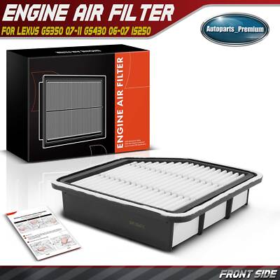 New Engine Air Filter for Lexus IS250 06-13 IS350 06-15 GS350 07-11 ...