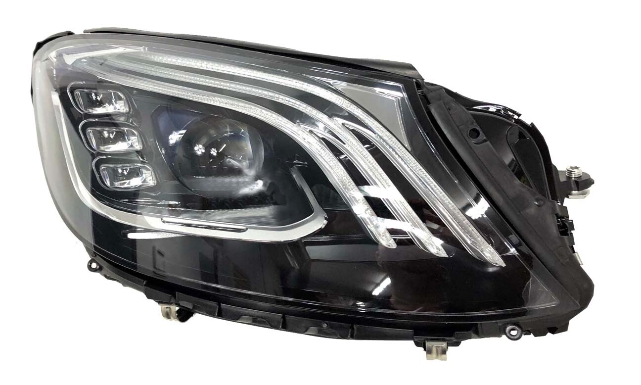 S63 Led Headligh 18+ Look 2014 2015 2016 2017 Facelift Upgrade S-Class ...