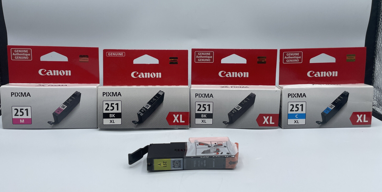 Canon PIXMA MG7520 High Yield Ink/Standard Cartridge Set of 5 Ink | eBay