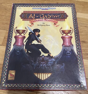 Advanced Dungeons & Dragons 2e Assassin Mountain Box Set TSR Al-Qadim ...
