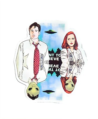 The X Files Agent Scully Mulder Aliens Horror TV Series Water Resistant ...