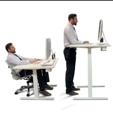Autonomous Dual Motor Electric Standing Desk Frame for Home Office ...
